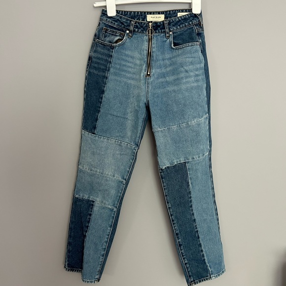PacSun | Jeans | Pacsun Patchwork Mom Jeans | Poshmark